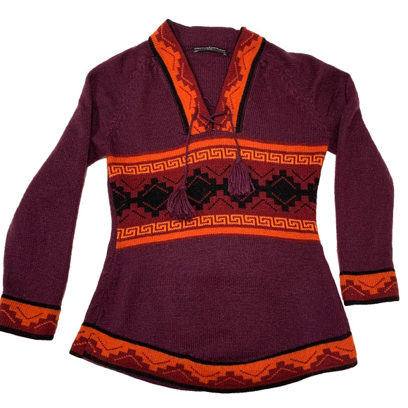 Peruvian Connection | Sweaters | Peruvian Connection Womens Pom Pom ...
